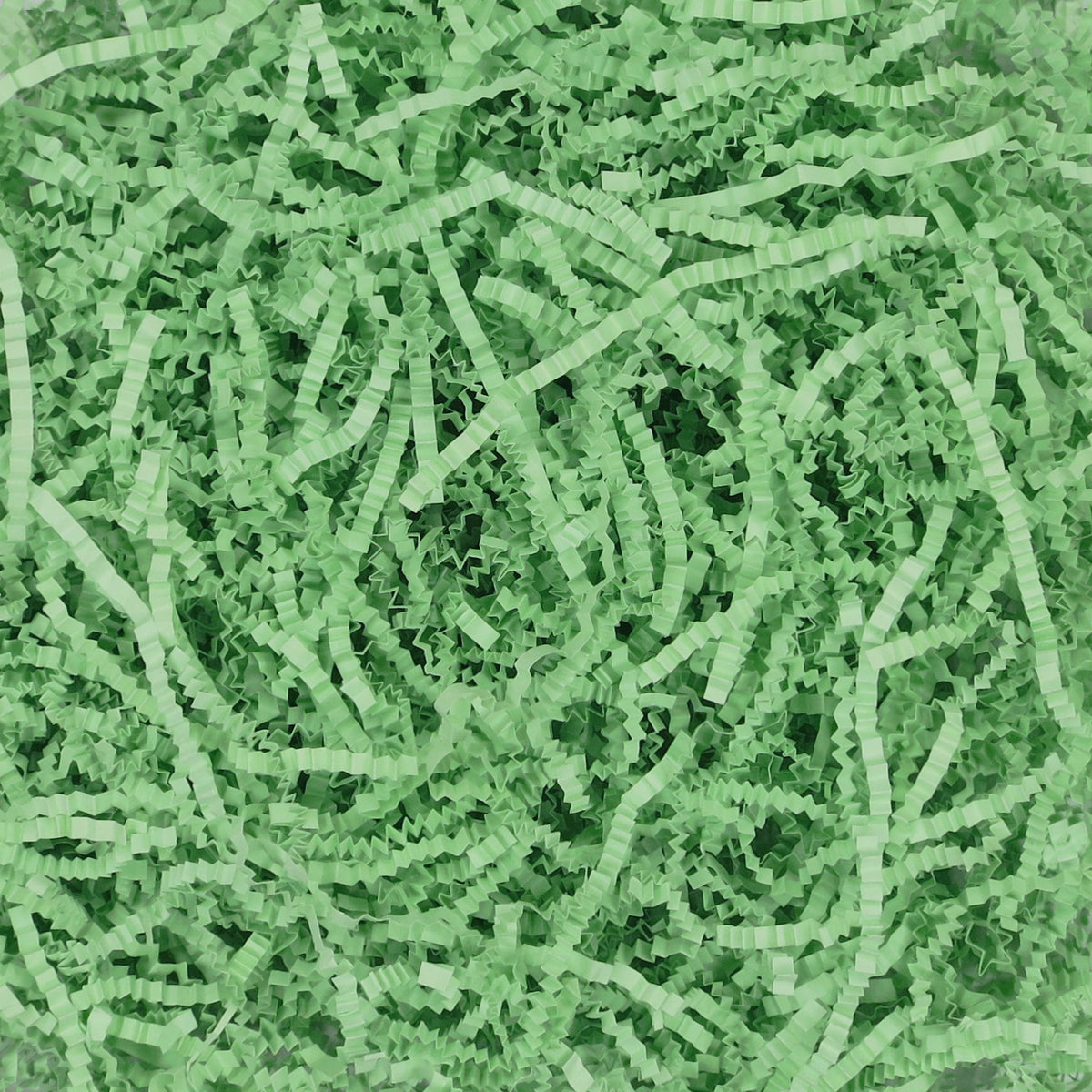 Crinkle Paper Shreds - Light Green - 100g - Australian Made – Crinkle Pack